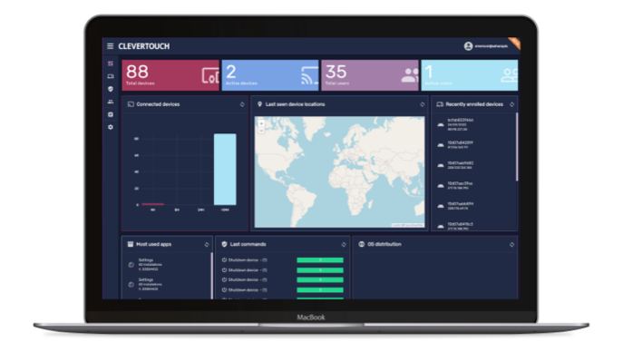 Clevertouch X5 - Clevertouch Technologies Germany